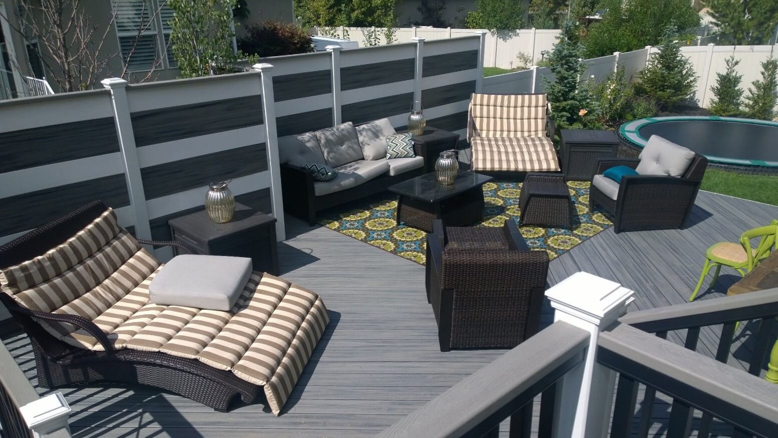 Composite Trex Deck Lark UT - CFC Fences & Decks