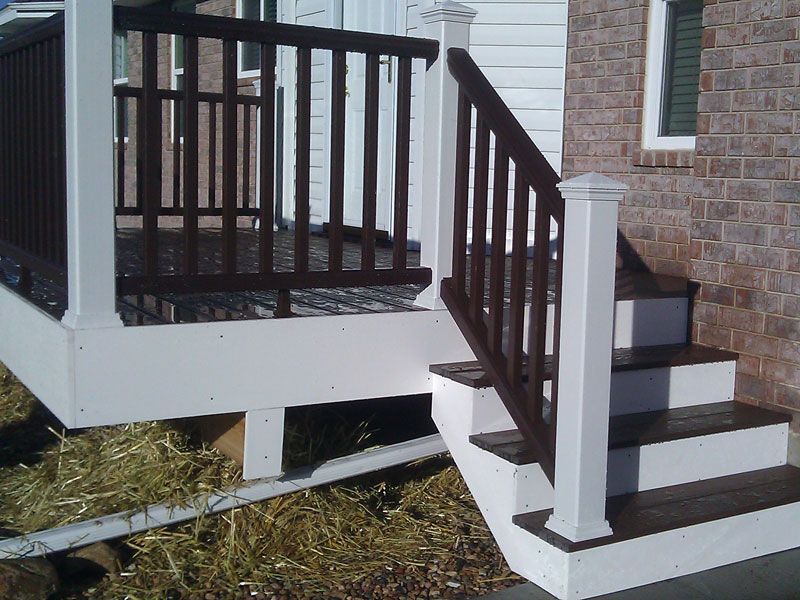 2x2 Baluster w/ crown rail - CFC Fences & Decks