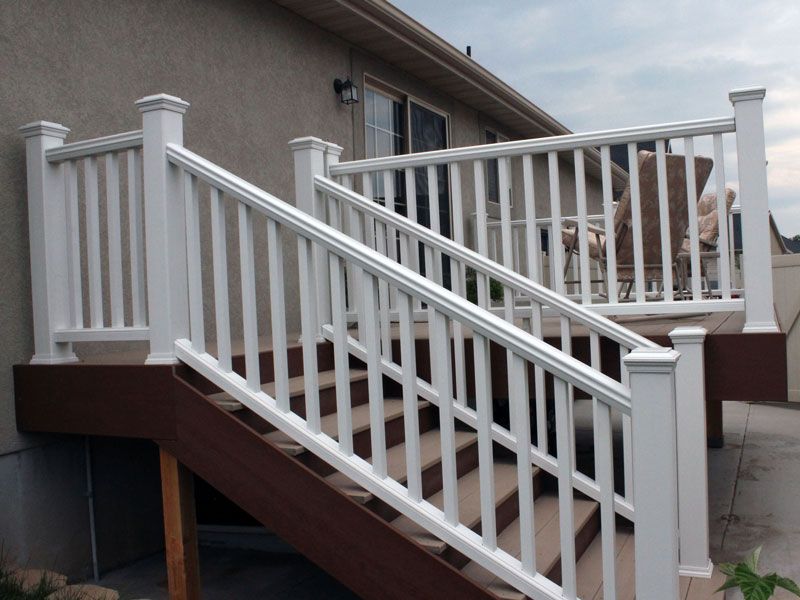 2x2 Baluster w/ crown rail - CFC Fences & Decks