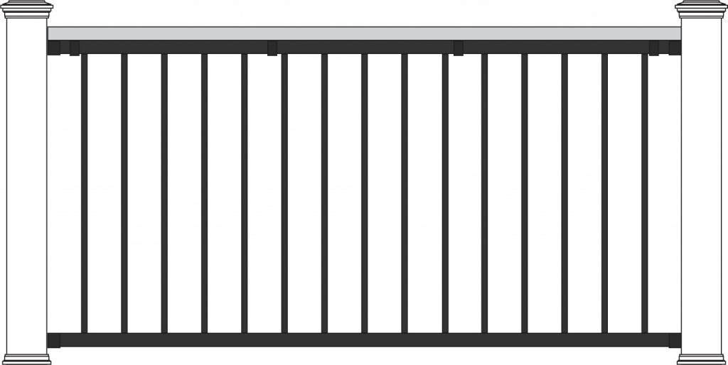 Composite & Iron Railing - CFC Fences & Decks